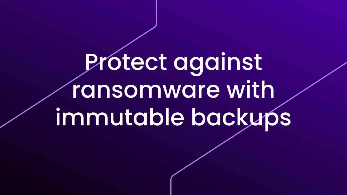 Immutable Backups: The Best Protection Against Ransomware in 2025